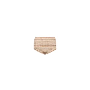 Moncler Striped Mini Shorts - Beige