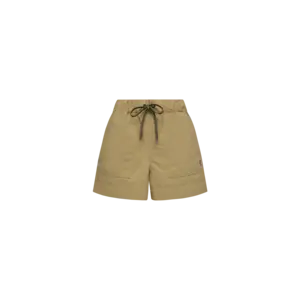 Moncler Technical Froissé Shorts - Green