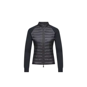 Moncler Padded Zip-up Cardigan - Blue