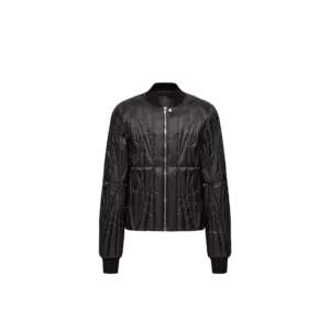 MONCLER + RICK OWENS Geocamo Flight Down Bomber Jacket - Black