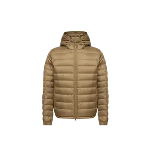 Moncler Solienn Hooded Short Down Jacket - Green