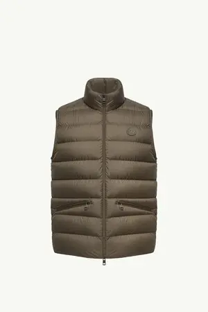Moncler Treompan Down Vest - Green
