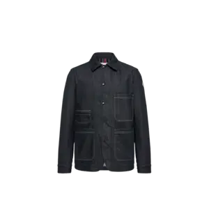 Moncler Haderu Denim Shirt Jacket - Blue