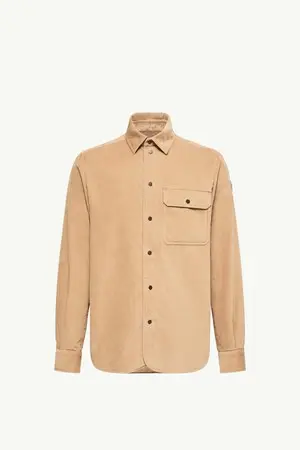 Moncler Corduroy Shirt - Beige