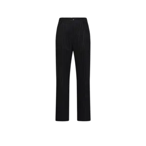 Moncler Tailored Pinstripe Pants - Blue