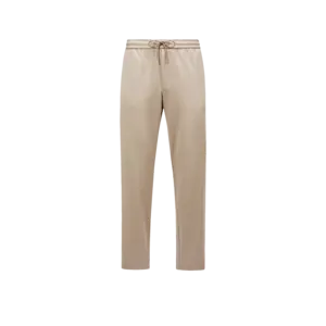 Moncler Logo Jogging Trousers - Beige