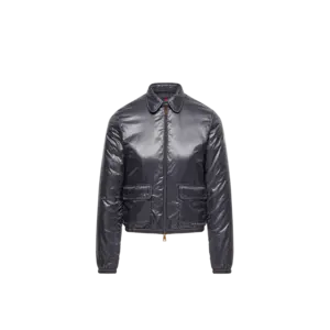 Moncler Lanset Packable Short Down Shirt Jacket - Blue