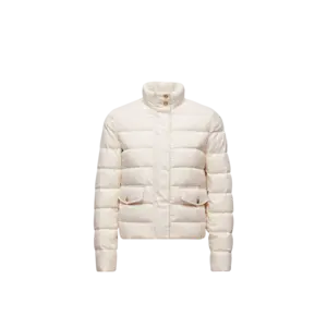 Moncler Bessettes Short Down Jacket - White