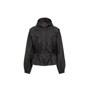 Moncler Imaginaire Canvas Short Parka - Black