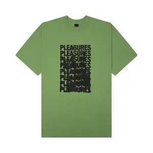 PLEASURES Immolate T-shirt 'sage - Green