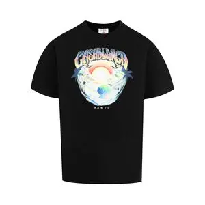 Casablanca Oversized T-shirt - Black