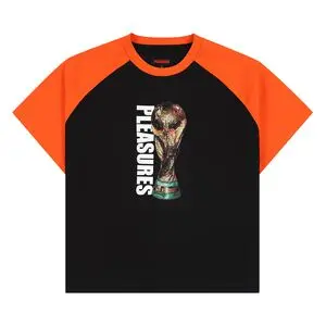 PLEASURES Trophy Raglan Shirt - Multicolor