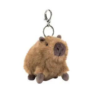 JELLYCAT Clyde Capybara Bag Charm - Brown