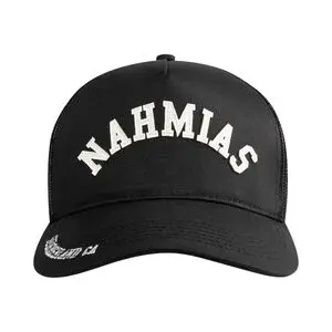 NAHMIAS Summerland Brim Trucker Hat - Black