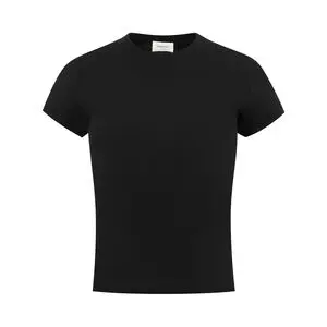 Saint Laurent T-shirt Manches Courtes Fitte 'noir - Black