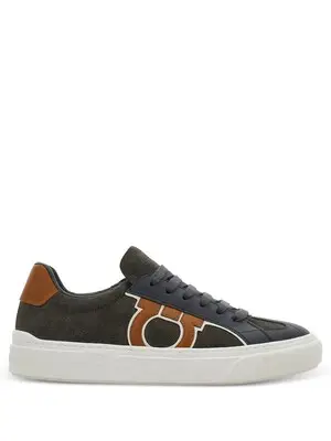 FERRAGAMO Gancini Thor 3 Sneakers - Grey