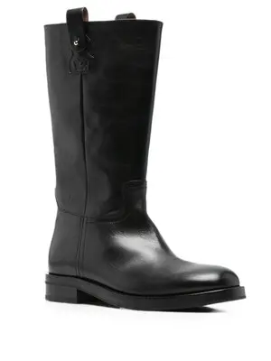 Church's Peyton Leather Boots - Black
