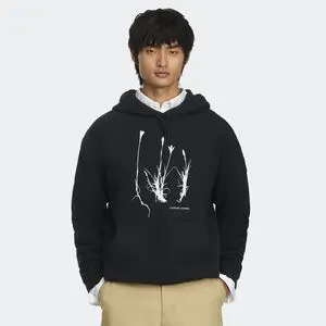 Canada Goose Rove Flower Relaxed Hoodie - Black