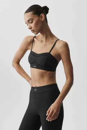 Alo Yoga Airlift Skyglow Bra - Black