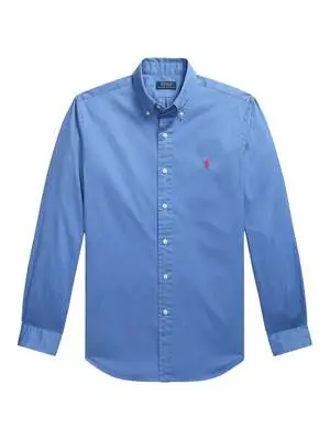 Ralph Lauren Classic Short Sleeve Button-up Shirt For - Navy