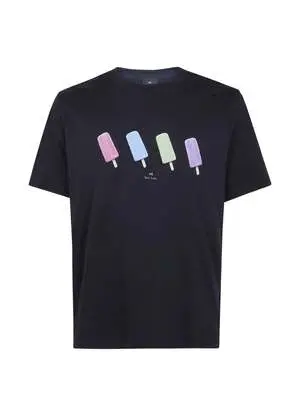 Paul Smith Classic Organic Cotton Mini T-shirt For - Black