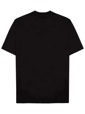 PAOLO PECORA MILANO Short-sleeve Crewneck T-shirt - Black