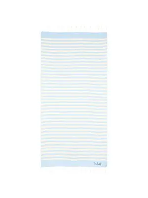 MC2 SAINT BARTH Light Fabric Mini Top - Light Blue