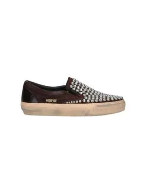 GOLDEN GOOSE Premium Leather Low-top Sneakers - Brown