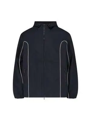 DIESEL® Polyamide Zip-up Jacket With Hood