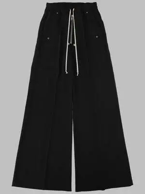 Rick Owens Style Tailored Trousers - Black