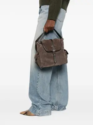TOD'S T Timless Mini Leather Backpack