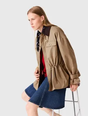 Maje Coat With Removable Lining