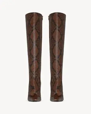 Saint Laurent 77 Boots In Python