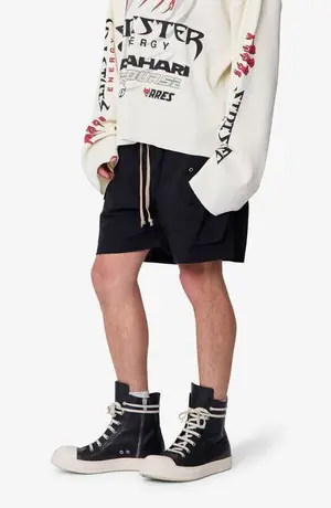 Mnml Mesh Mud Cotton Cargo Shorts