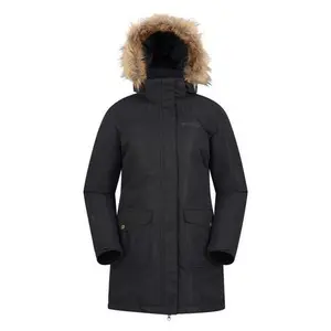 Mountain Warehouse Tarka Ii Long Padded Jacket - Black