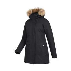 Mountain Warehouse Tarka Ii Long Padded Jacket - Black