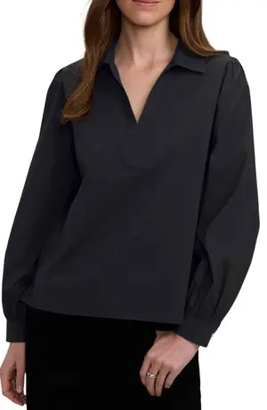 Foxcroft Puff Sleeve Blouses