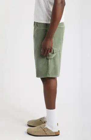 ELWOOD Corduroy Five-pocket Shorts - Sage