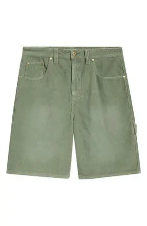 ELWOOD Corduroy Five-pocket Shorts - Sage