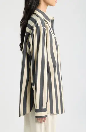 Solid & Striped The Avril Striped Button Down Shirt