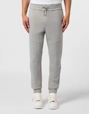 Philipp Plein Fleece Jogging Trousers - Grey