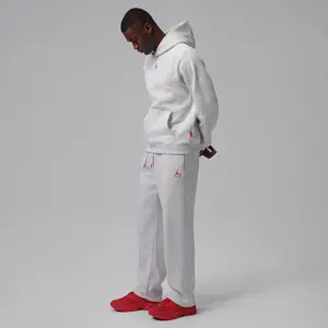 JORDAN Brooklyn Statement Fleece Open-hem Pants