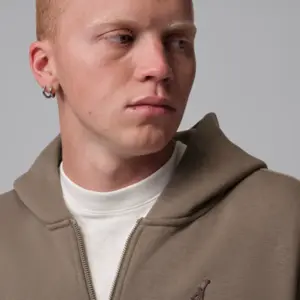 JORDAN Brooklyn Oversized Fleece Full-zip Hoodie