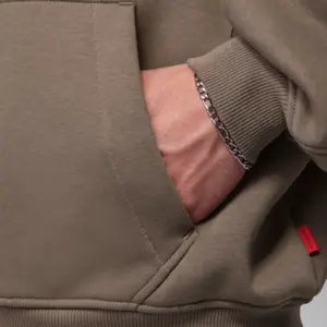 JORDAN Brooklyn Oversized Fleece Full-zip Hoodie