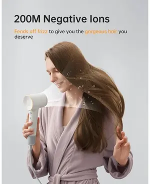 LAIFEN Se2 Swift Hair Dryer With 3 Nozzles - White