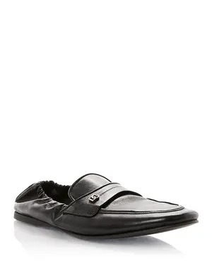 Dolce & Gabbana Loafer Slippers - Black