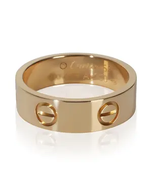 CARTIER Love 18k Gold Ring - Yellow