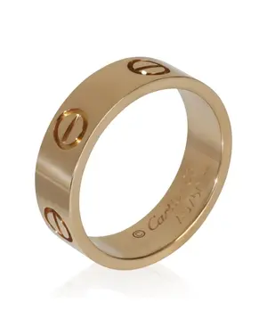 CARTIER Love 18k Gold Ring