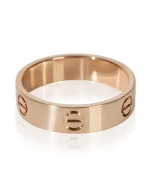 CARTIER Love 18k Rose Gold Ring