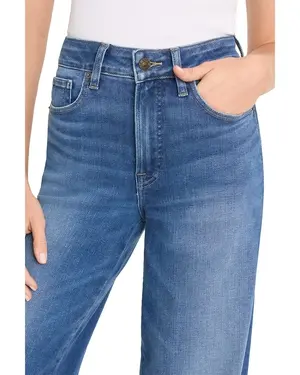 Good American Soft Tech Palazzo Jeans - Indigo